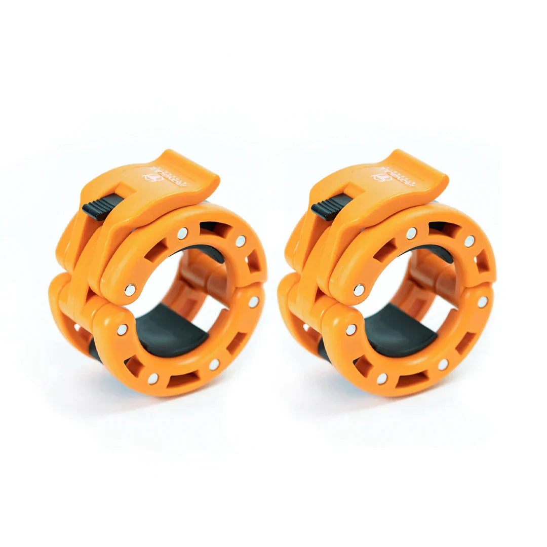 Barbell Collars V2 - Orange – Fitness A Rabais