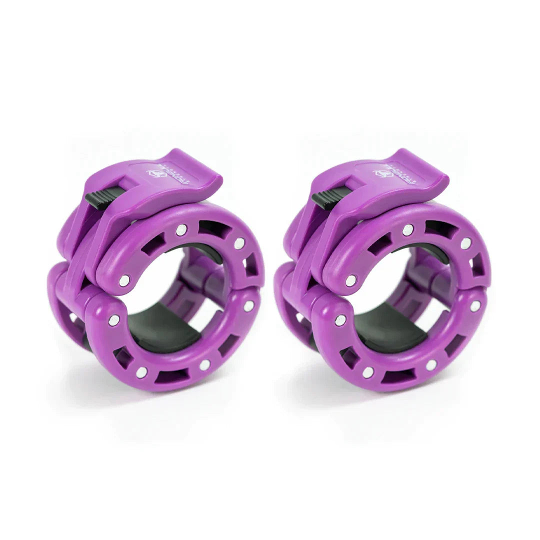 Barbell Collars V2 - Purple – Fitness A Rabais