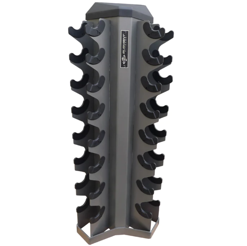 Support d'haltères vertical Element Fitness - 8 paires E-500-826VDR ...